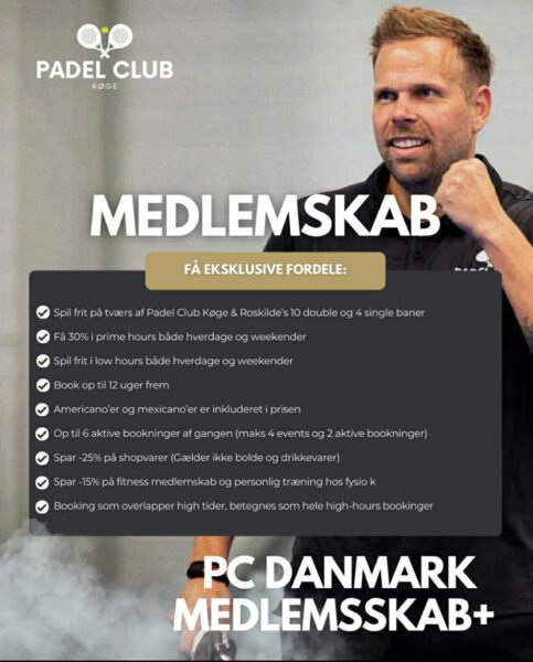 Medlemskab - Padel Club Danmark
